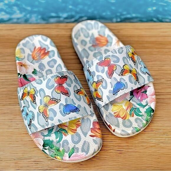 Johnny Was | Shoes | Johnny Was Mayflower Pool Slides | Poshmark